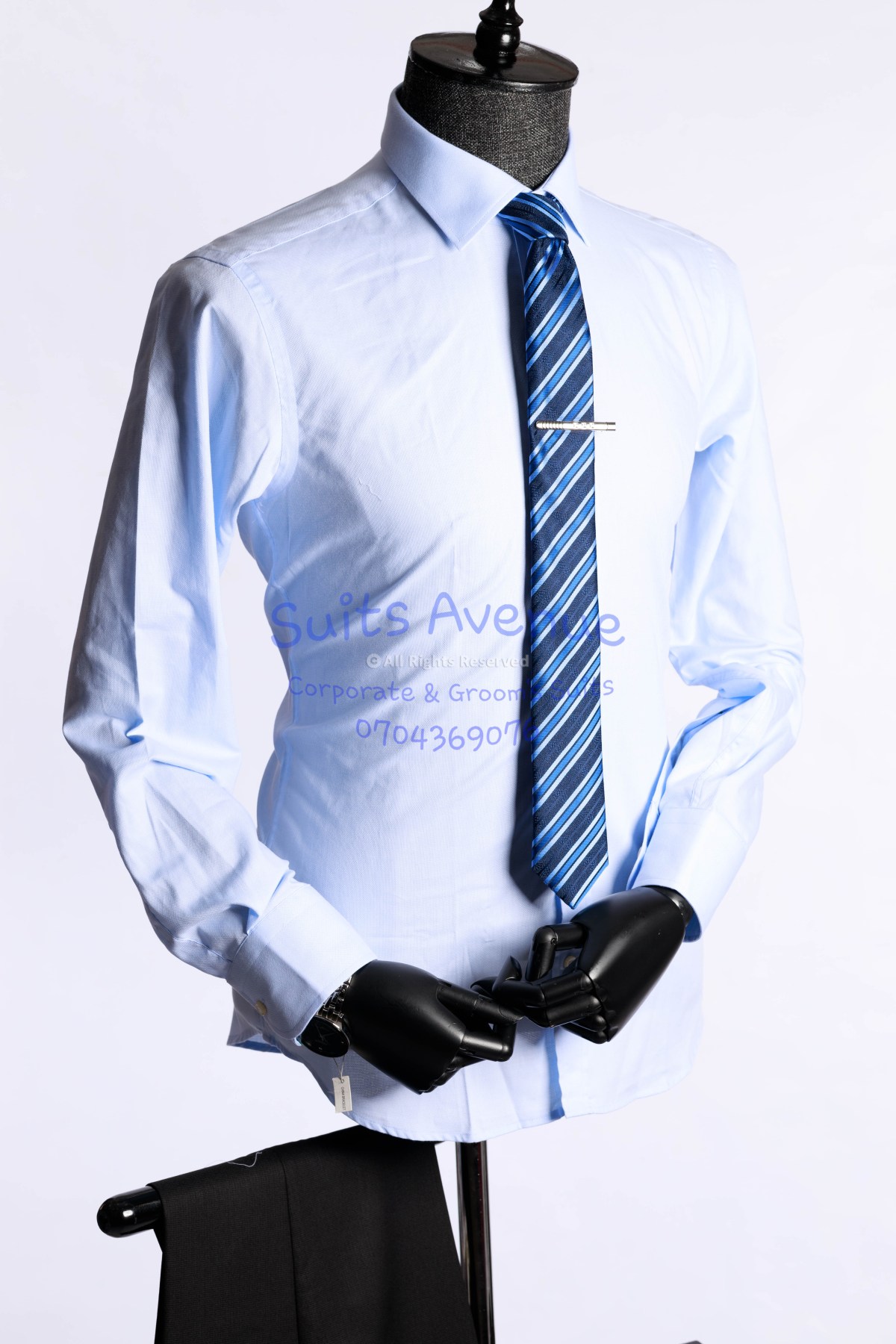 Men's Office Shirts - Suits Avenue - You will look good, too.